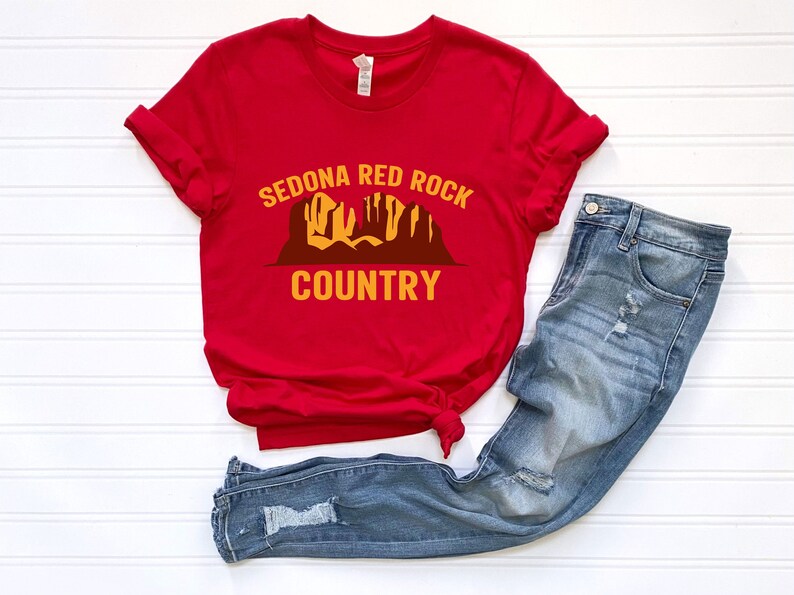 Sedona Red Rock Country Shirt Sedona Red Rocks Shirt Nature - Etsy