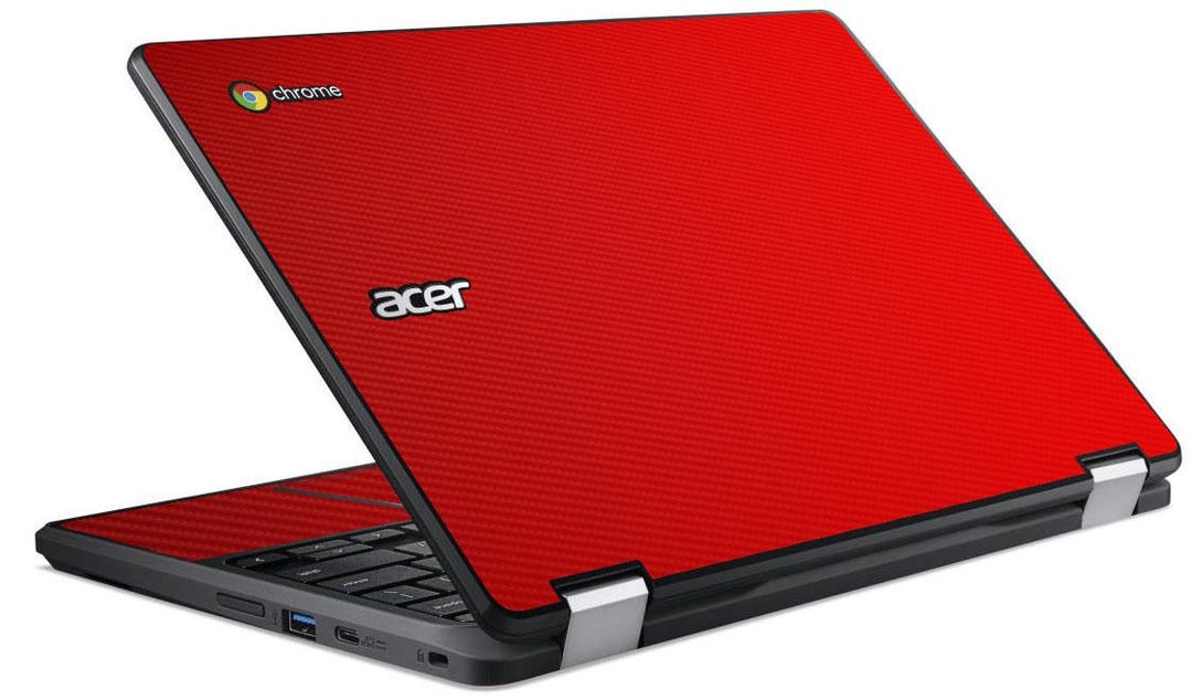 Lidstyles Carbon Fiber / Textured Laptop Skin Protector Decal ...