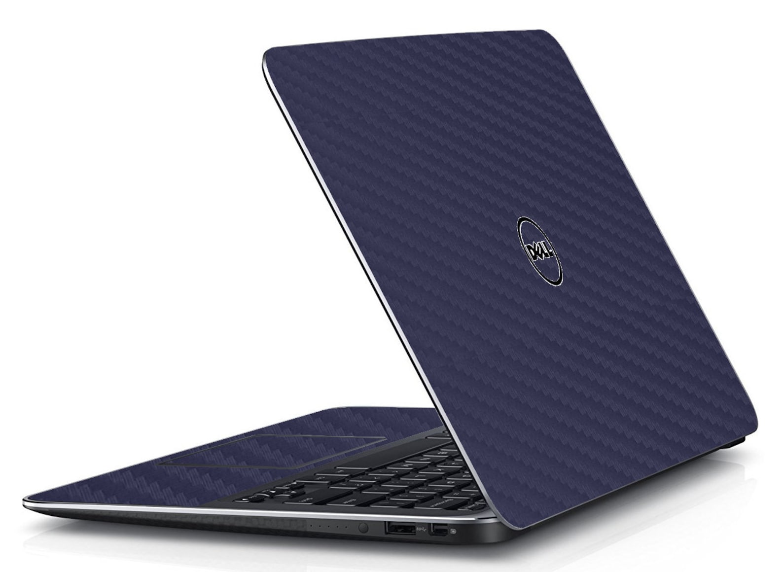 Lidstyles Carbon Fiber Laptop Skin Protector Decal Compatible With Dell ...