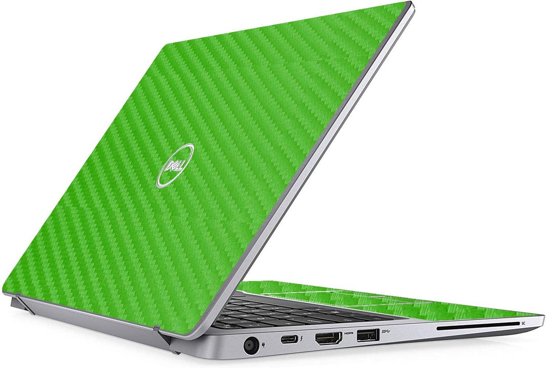 Lidstyles Carbon Fiber Laptop Skin Protector Decal Compatible With Dell ...