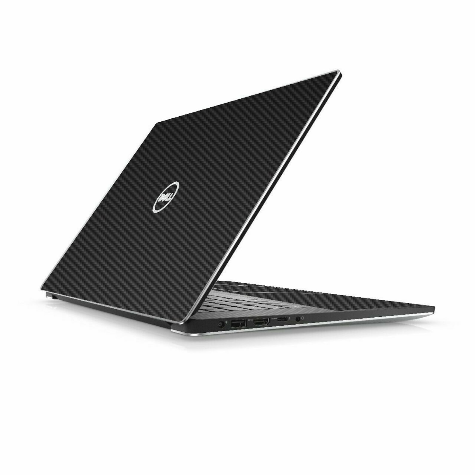 Lidstyles Carbon Fiber Laptop Skin Protector Decal Compatible With Dell ...