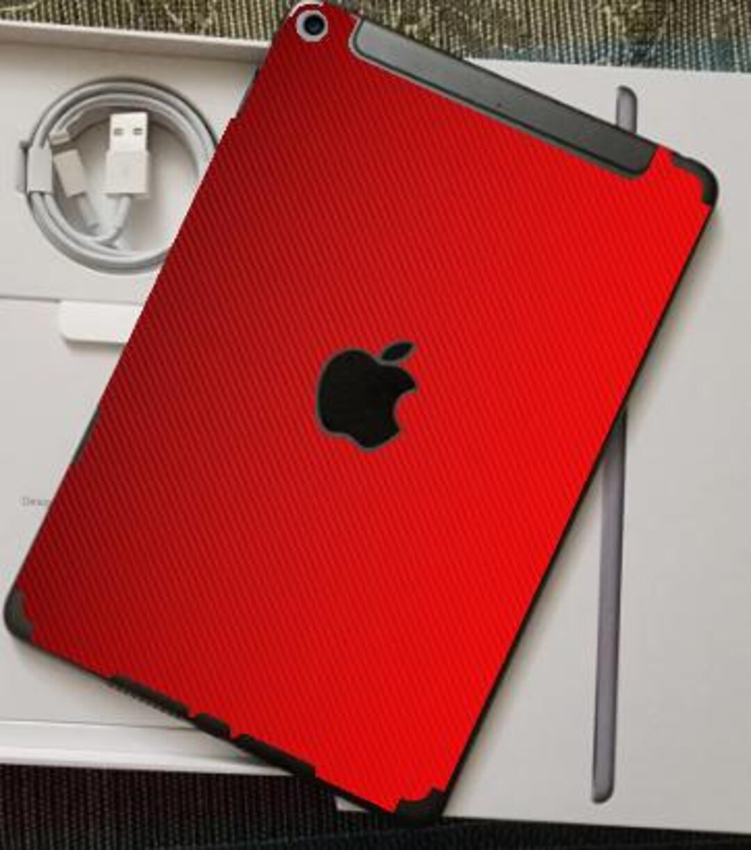 Lidstyles Carbon Fiber / Textured Tablet Skin Protector Decal ...