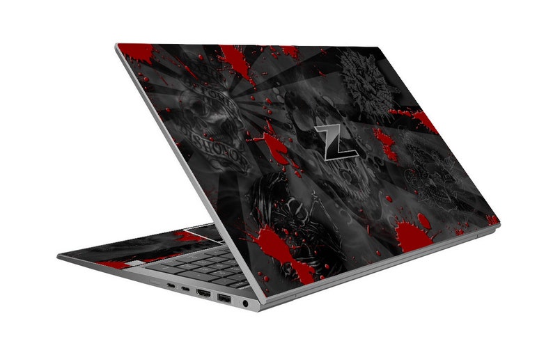 Lidstyles Printed Laptop Skin Protector Decal Compatible With HP Zbook ...