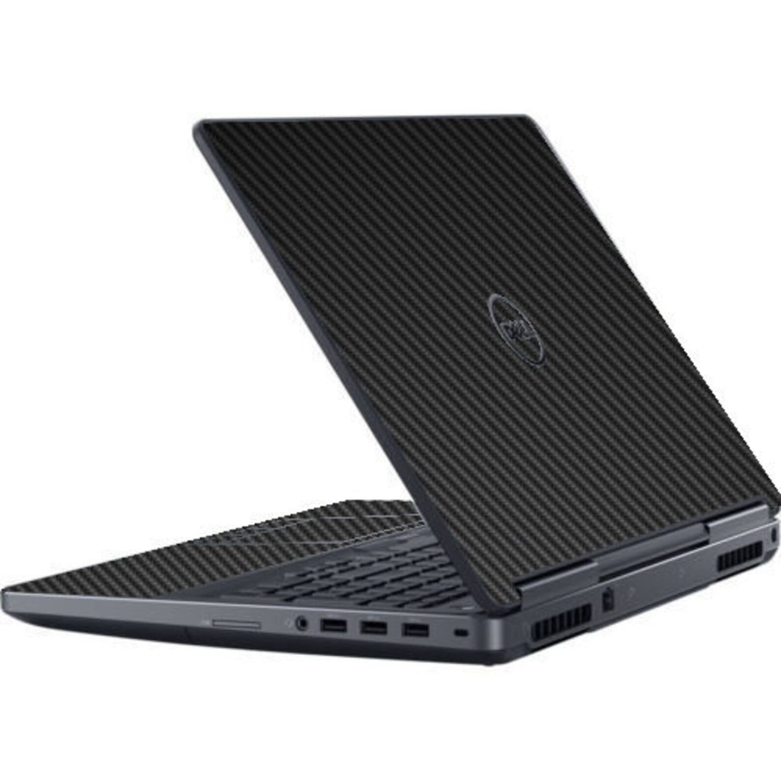 Lidstyles Carbon Fiber Laptop Skin Protector Decal Compatible With Dell ...