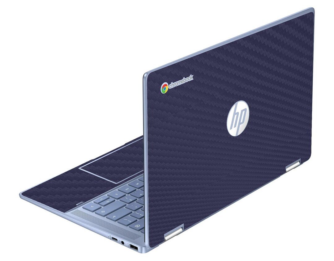 Lidstyles Carbon Fiber Laptop Skin Protector Decal Compatible With HP ...