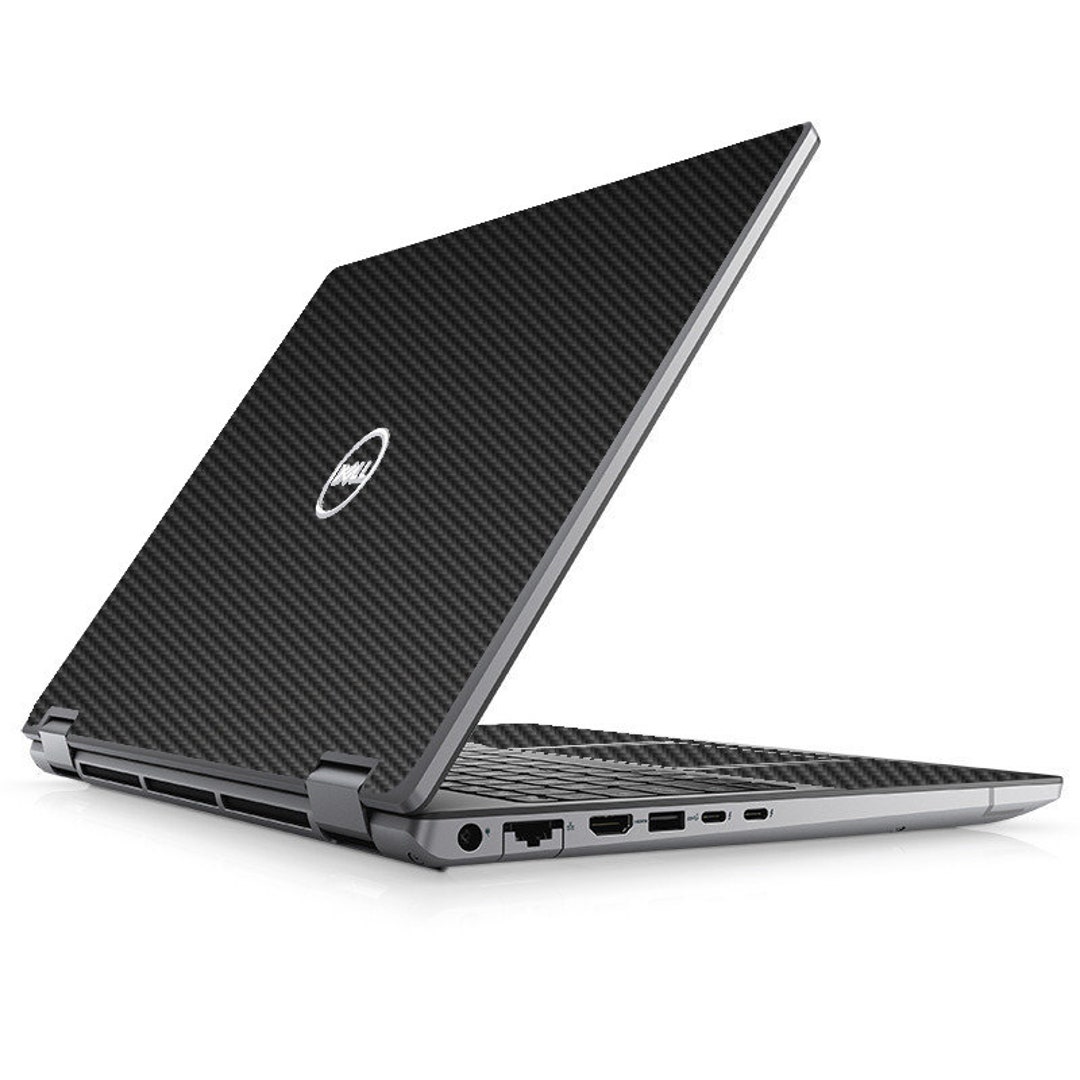 Lidstyles Carbon Fiber Laptop Skin Protector Decal Compatible With Dell ...