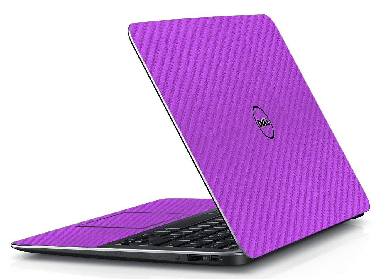 Lidstyles Carbon Fiber Laptop Skin Protector Decal Compatible With Dell ...