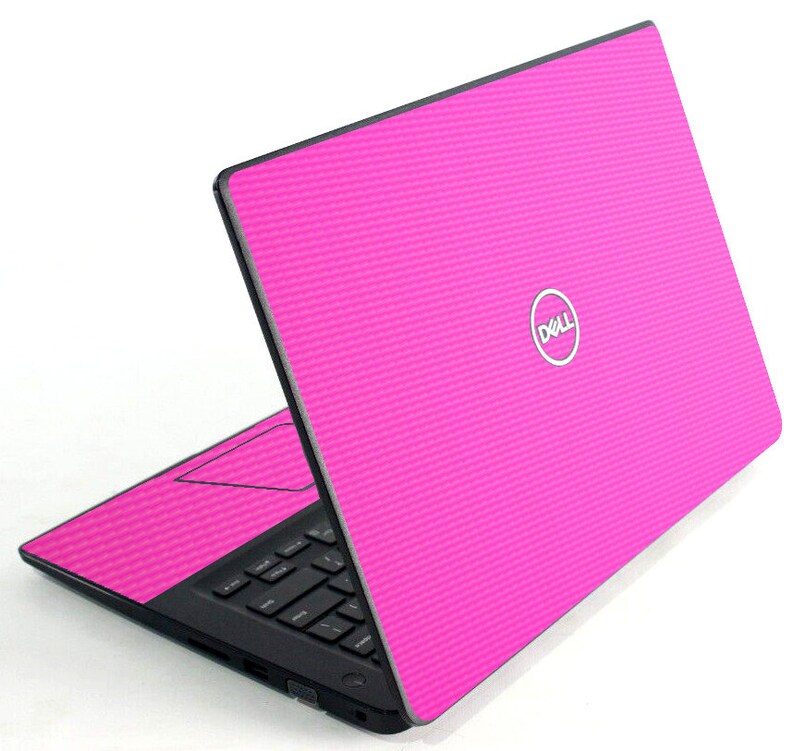 Lidstyles Carbon Fiber Laptop Skin Protector Decal Compatible With Dell ...