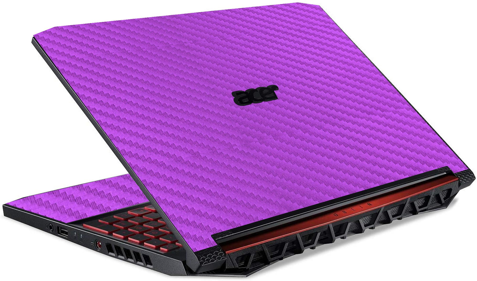 Lidstyles Carbon Fiber / Textured Laptop Skin Protector Decal ...