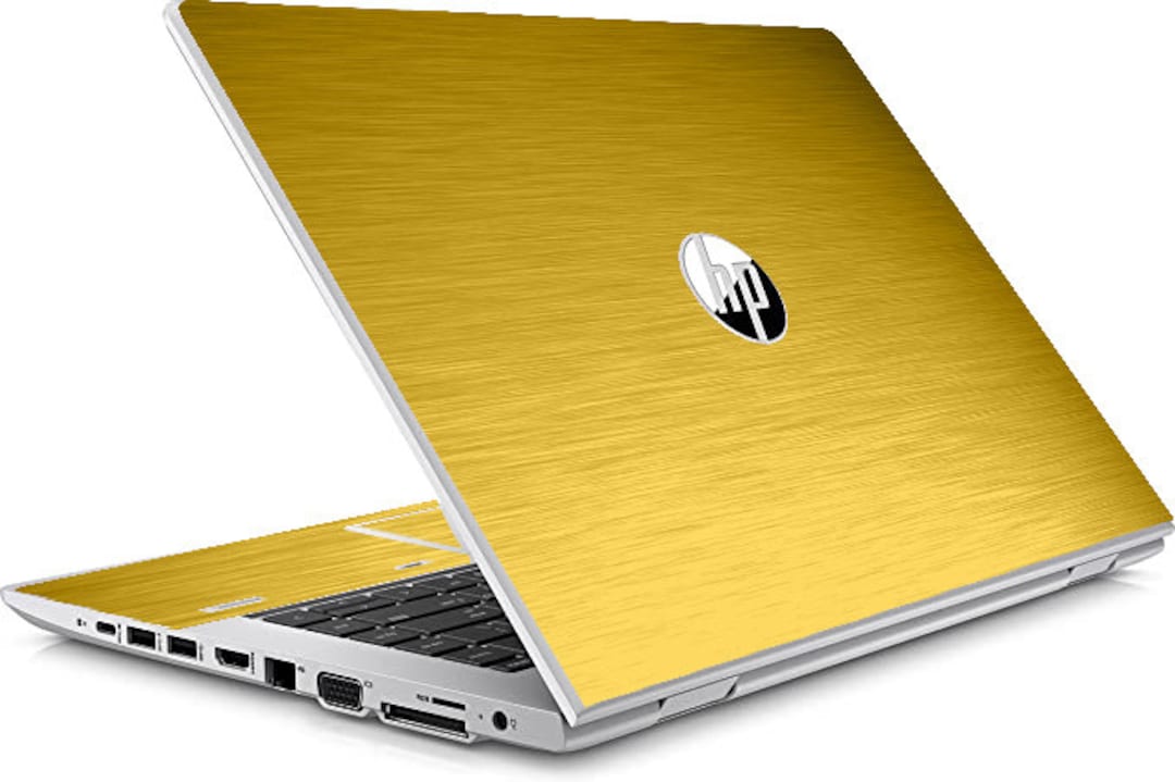 Lidstyles Metallic Laptop Skin Protector Decal Compatible With HP ...