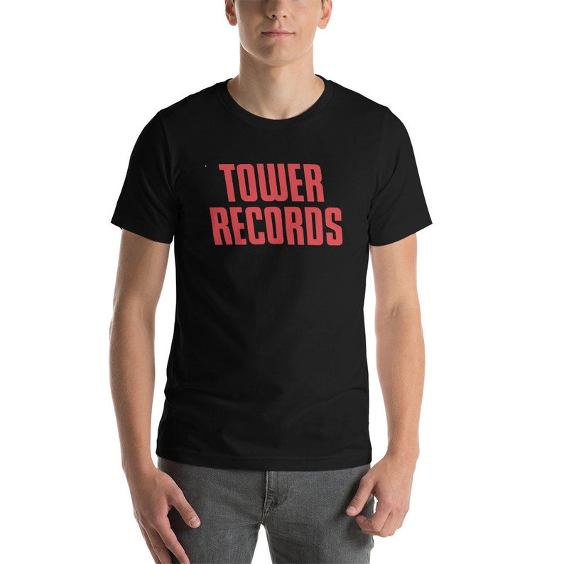 Tower Records Vintage Tshirt - Tower Records Tee - Etsy