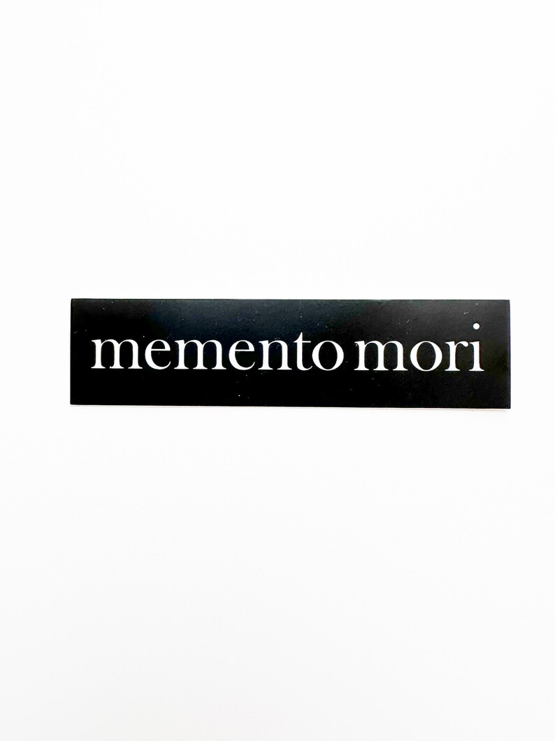 PACK OF 5 Memento Mori STICKER | Catholic Stickers | Catholic Goods ...