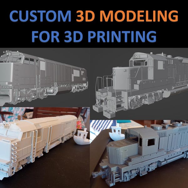 3d Printed Model Railroad - Etsy