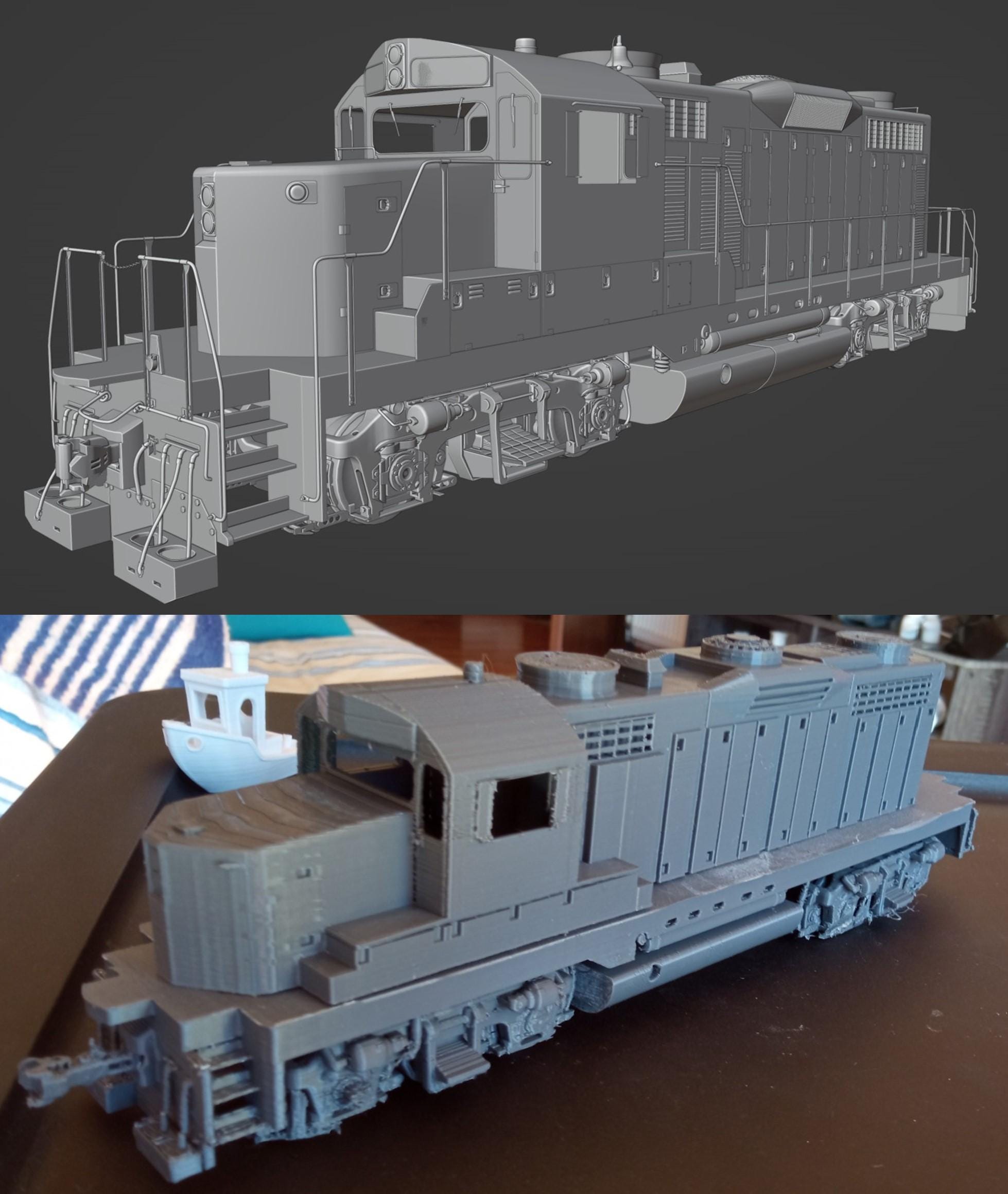 Railroad 3D Modeling for 3D Printing - Etsy