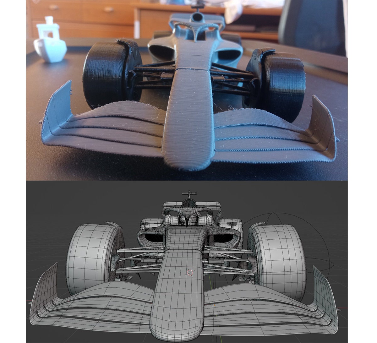 Formula 1 2022 High-detail STL With Rolling Wheels (PRINT READY) - Etsy