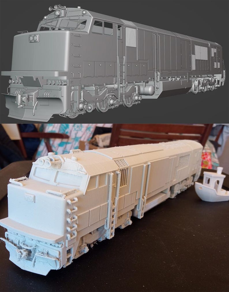 Railroad 3D Modeling for 3D Printing - Etsy