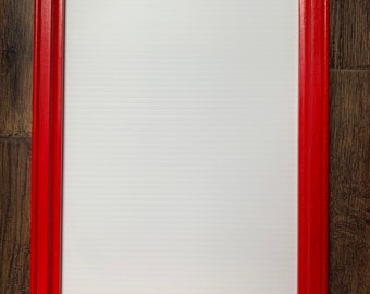 Red Picture Frames - Etsy