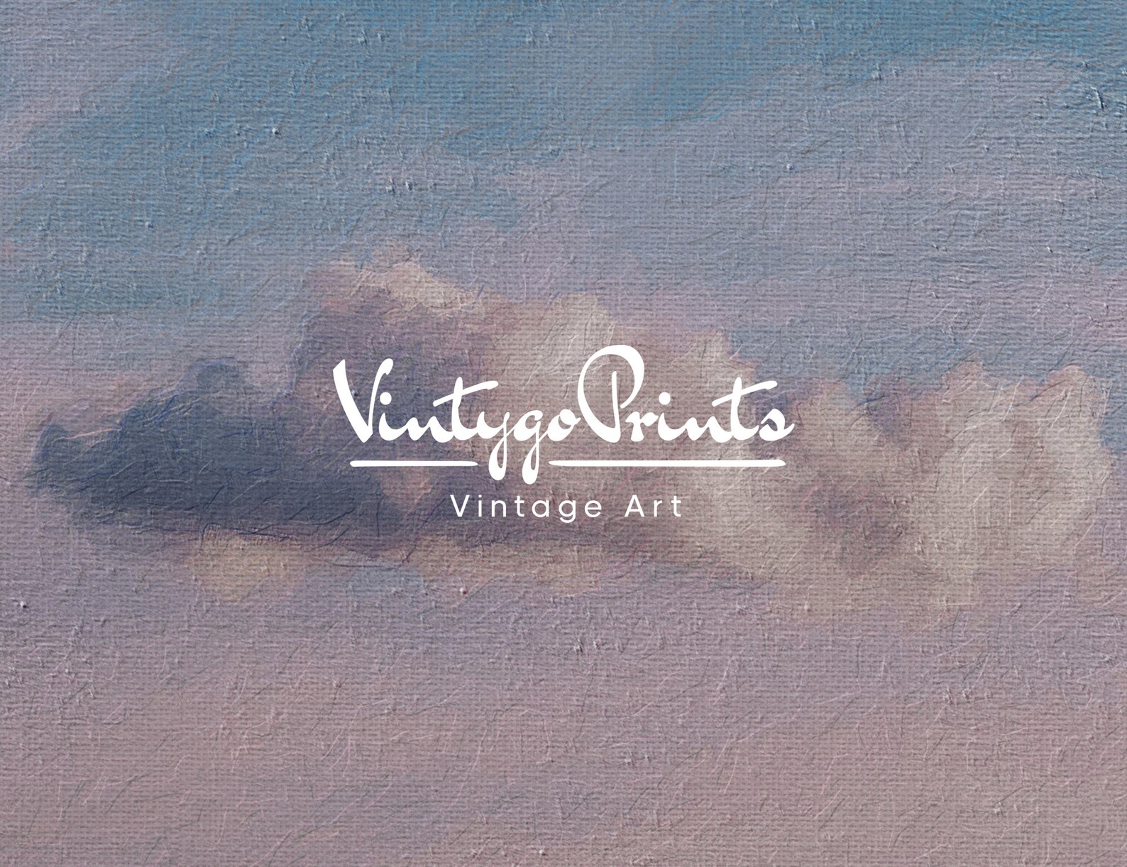 Vintage Still Life Gallery Set Oil Painting Antique Clouds - Etsy