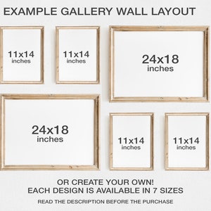 Vintage Cowboy Gallery Set Wall Art | Set of Six Western Oil Painting ...