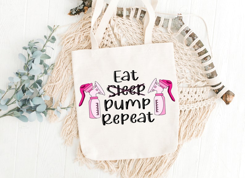 Eat, Sleep, Pump, Repeat SVG Png File; Breastfeeding Digital Download ...