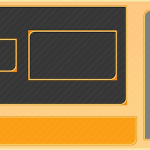 Animated Orange Twitch Stream Overlay and Scenes Bundle - Stream ...