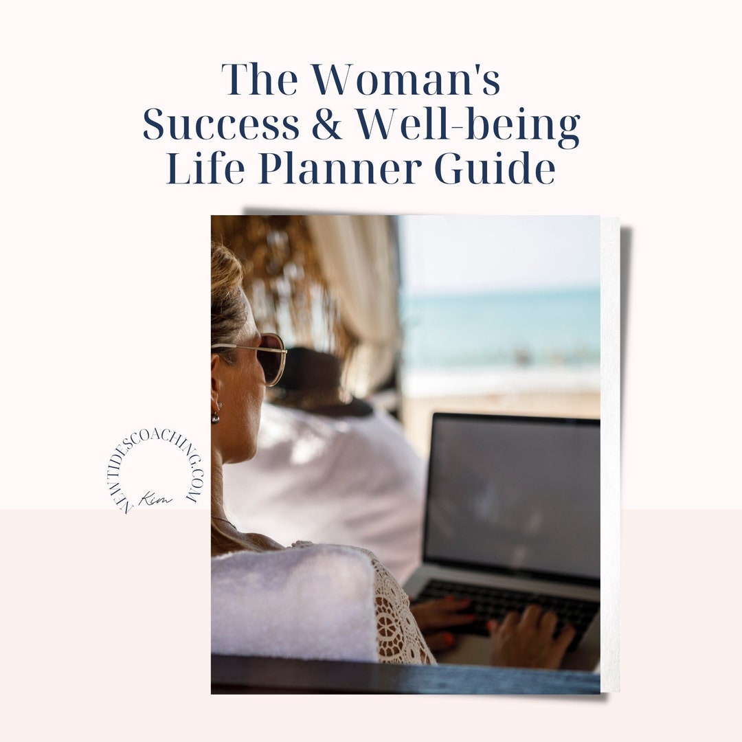 Woman's Success & Well-being Life Planner Guide/printable Planner/life ...
