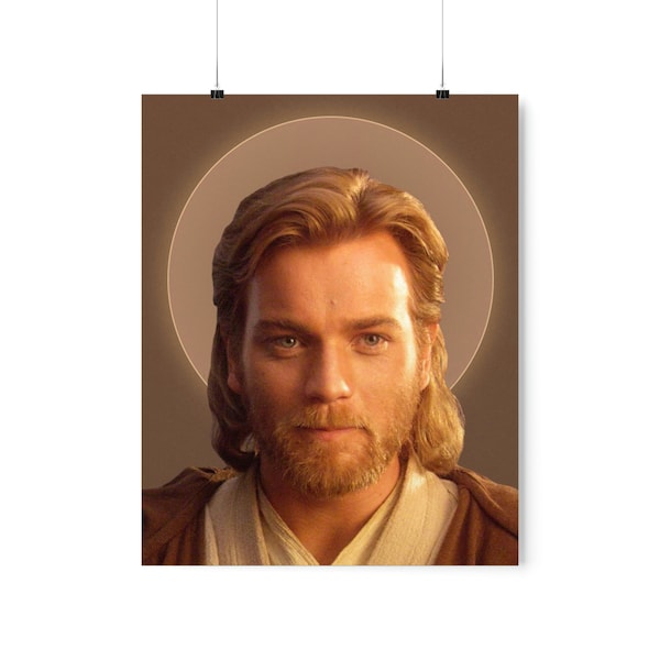 Obi wan jesus poster - Etsy.de