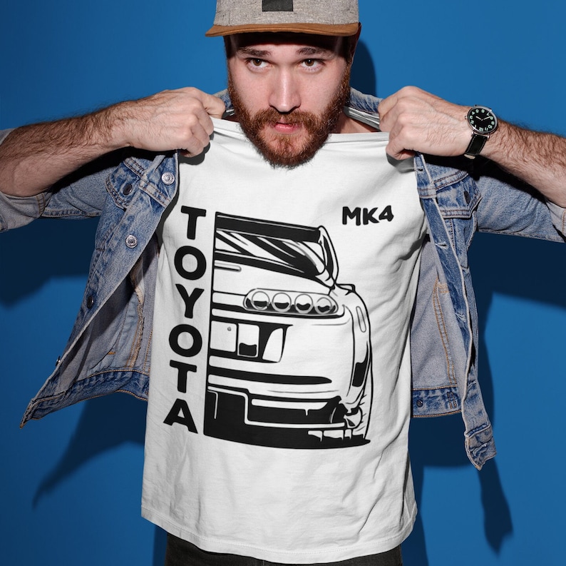 TOYOTA SUPRA MK4 Mens Tshirt | JDM Shirt, Mechanics Shirt, Dad Shirt ...