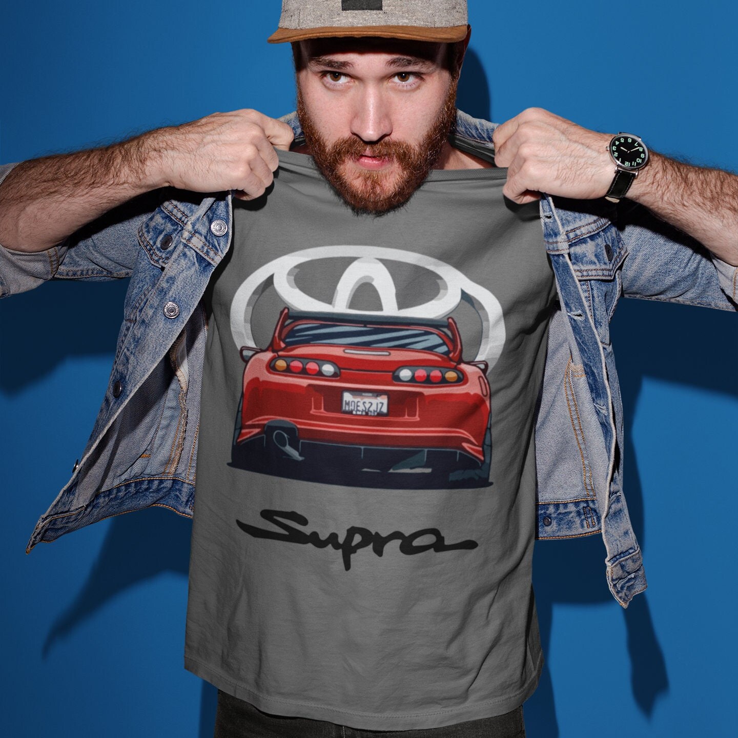 TOYOTA SUPRA Mens Tshirt | JDM Shirt, Mechanics Shirt, Dad Shirt ...