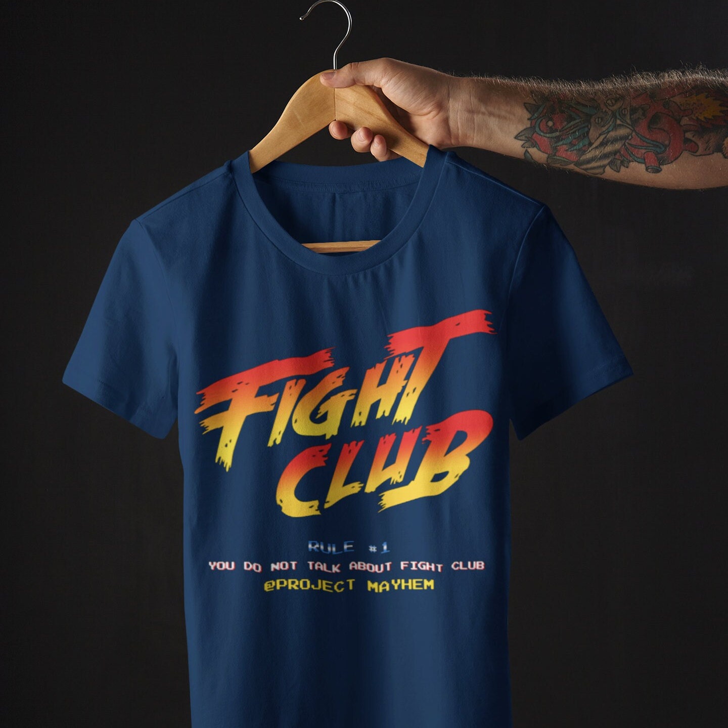 Fight Club Mens Tshirt Street Fighter, Arcade Shirt, Cool Tshirt ...