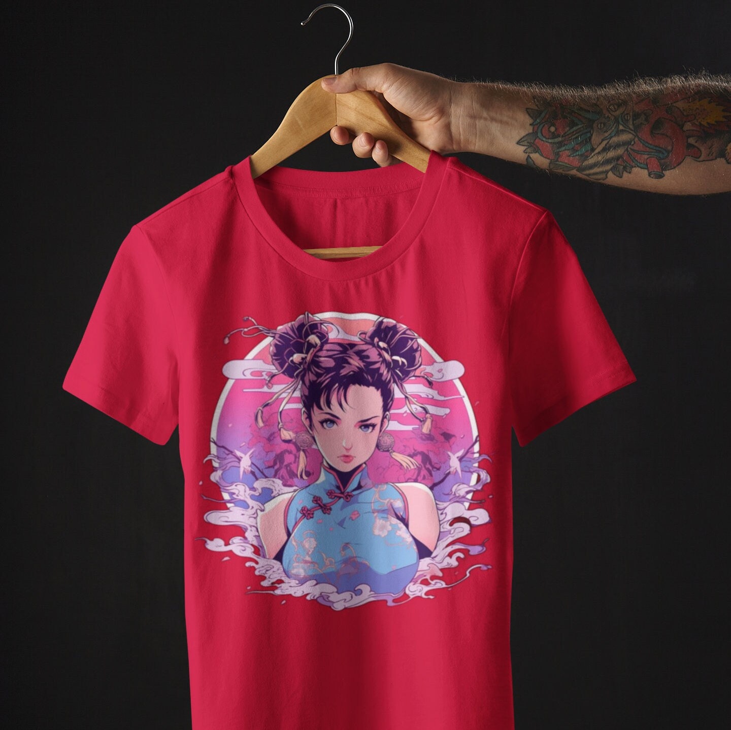 Chun Li Mens Tshirt Street Fighter, Arcade Shirt, Cool Tshirt, Gaming ...