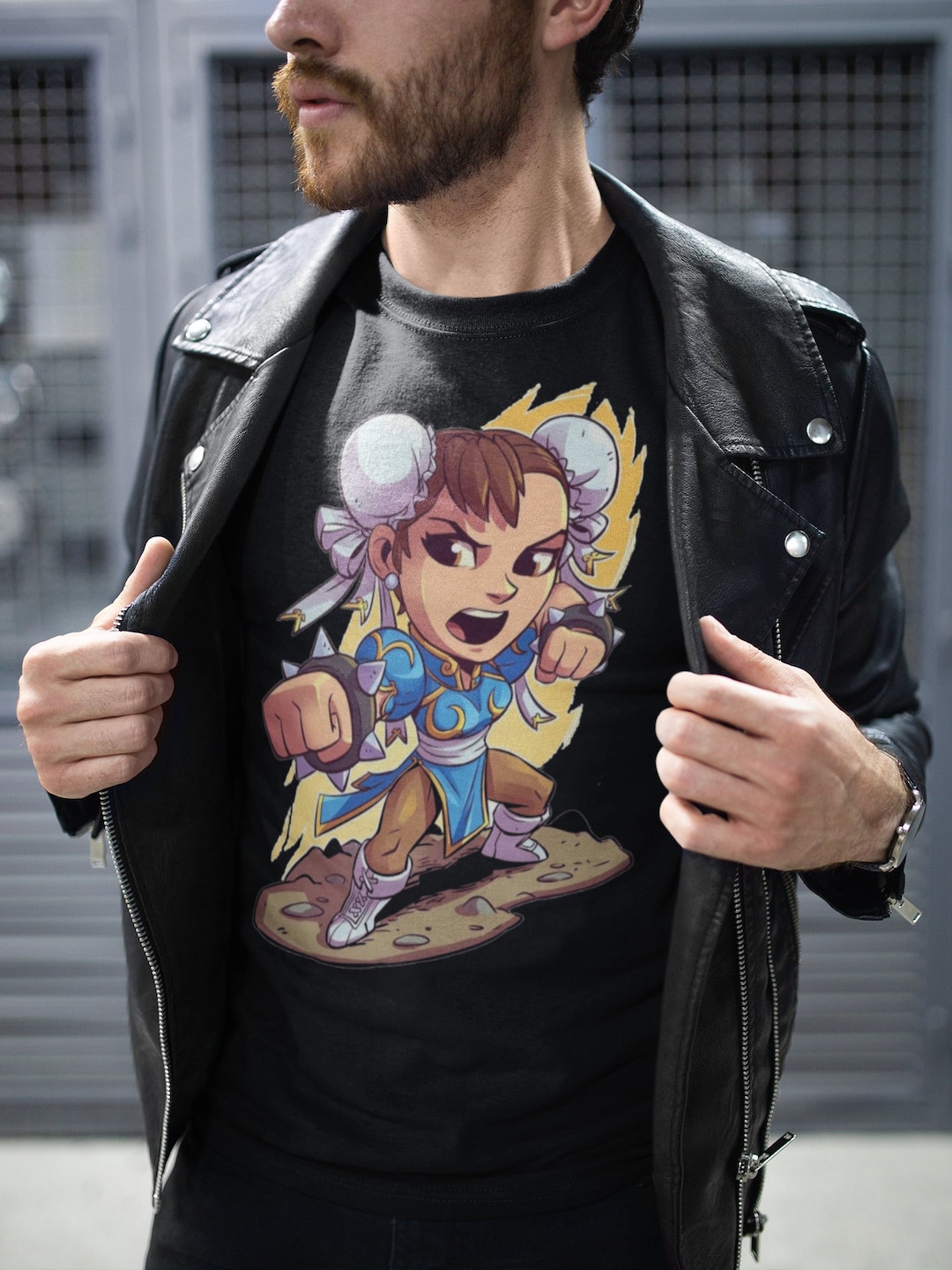 Chun LI Mens Tshirt | Street Fighter, Arcade Tee, Cool Tshirt, Gaming ...