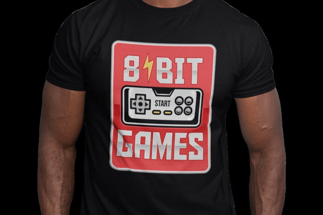 8 Bit Games Mens Tshirt | Arcade Tshirt, Gamer Tshirt, Gaming Tshirt ...
