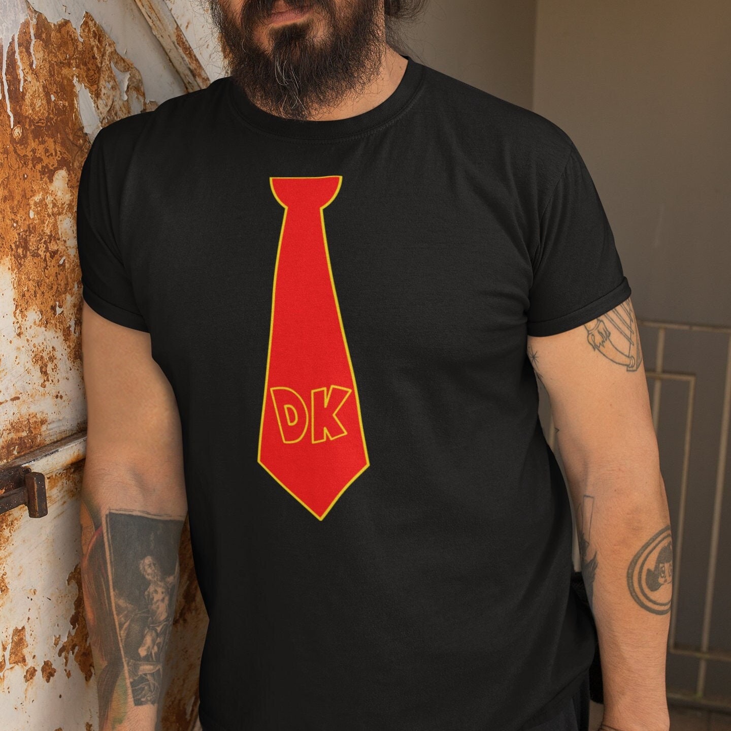 Donkey Kong Tie Logo