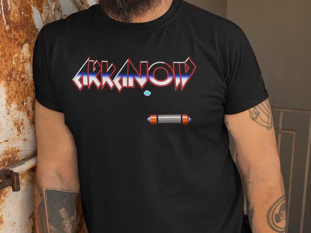 Arkanoid Mens Tshirt Classic Arcade Tshirt, Gamer Tshirt, Retro Gaming ...