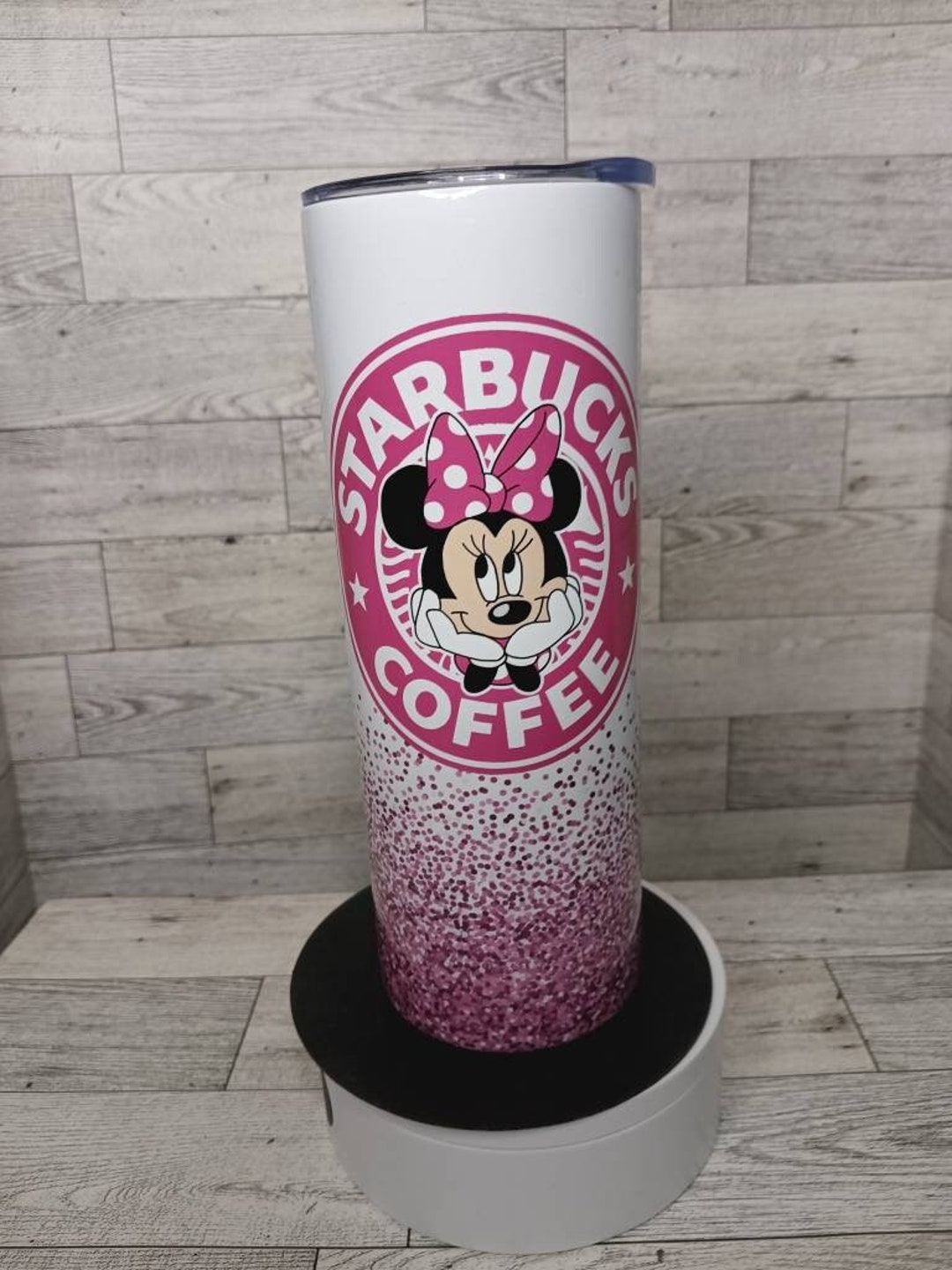 MINNIE MOUSE STARBUCKS Tumbler/starbucks Lover/minniemouse - Etsy