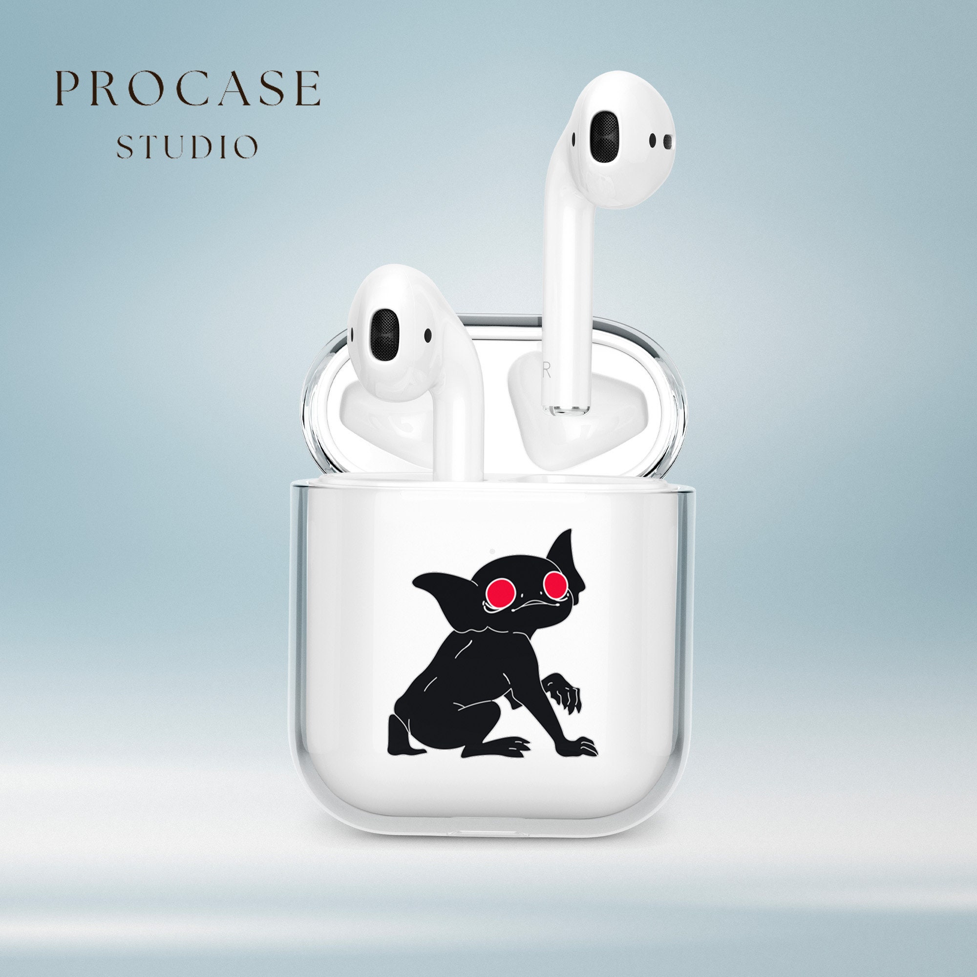 Spooky Alien Airpods Case Mothman Halloween Cover for Airpods ...