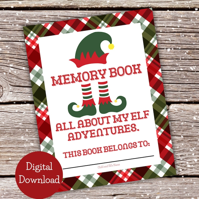 Elf Ideas Memory - Etsy UK