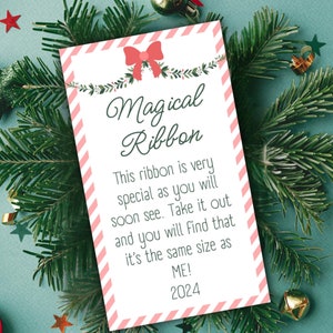 Ribbon Height Christmas Tag: Grandparent Gift (digital Download) - Etsy