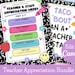 Teacher Appreciation Week Flyer Bundle: Editable Canva Template ...