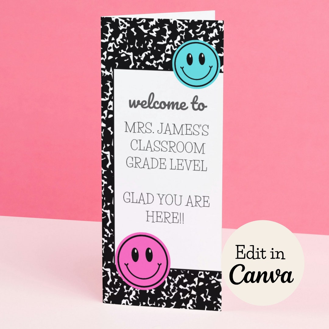 Meet the Teacher Brochure, Open House, Kindergarten, Open House ...