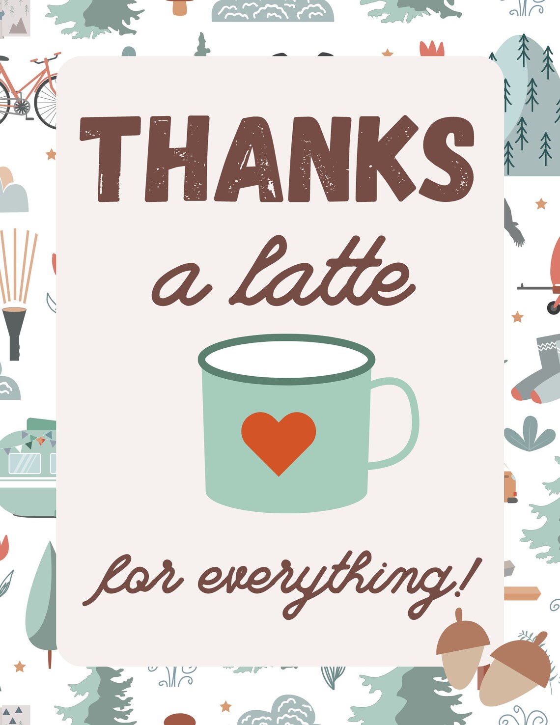Teachers Appreciation Week Bundle, Teacher Appreciation Week, Camping ...