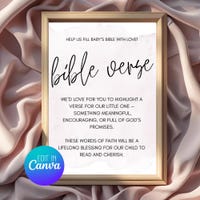 Sign Baby's Bible, Baby's Bible Sign, Baby Shower Bible Guestbook Sign ...