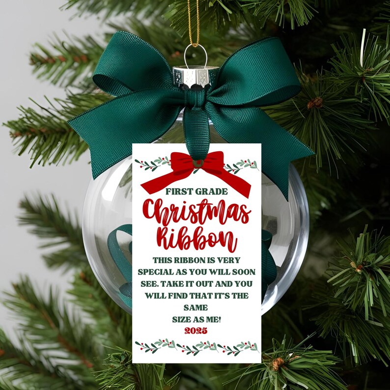 Editable Ribbon Tag,same Size as Me,ribbon Ornament, Height Ornament ...