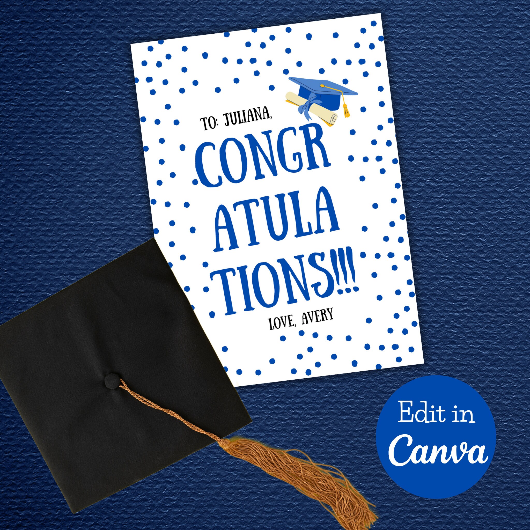 Editable Graduation Gift Card Book, Gift Card Holder Book, Handmade ...