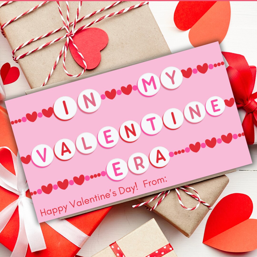 Valentine's Day Tag, Valentine's Taylor Swift Tag, in My Valentine Era ...