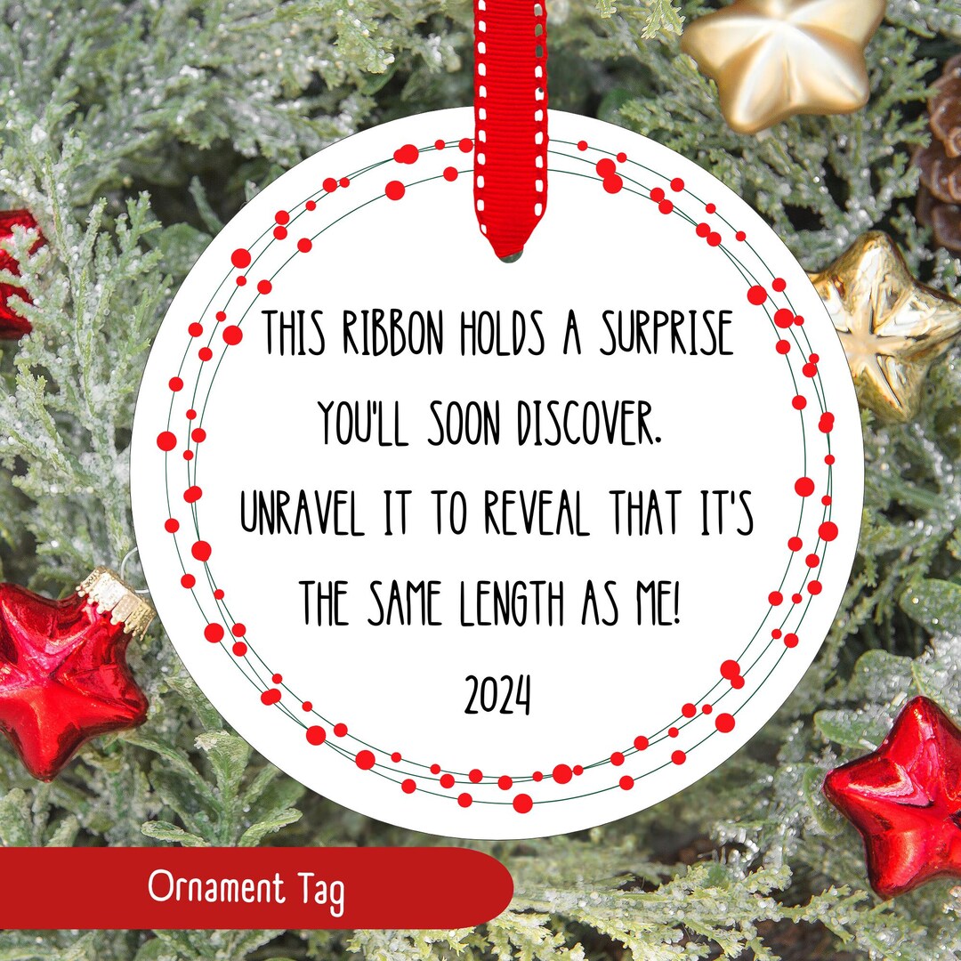 Ribbon Tag,same Size as Me,ribbon Ornament, Height Ornament Tag ...