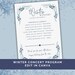 Winter Concert Program Template: Editable Canva Flyer (digital Download ...
