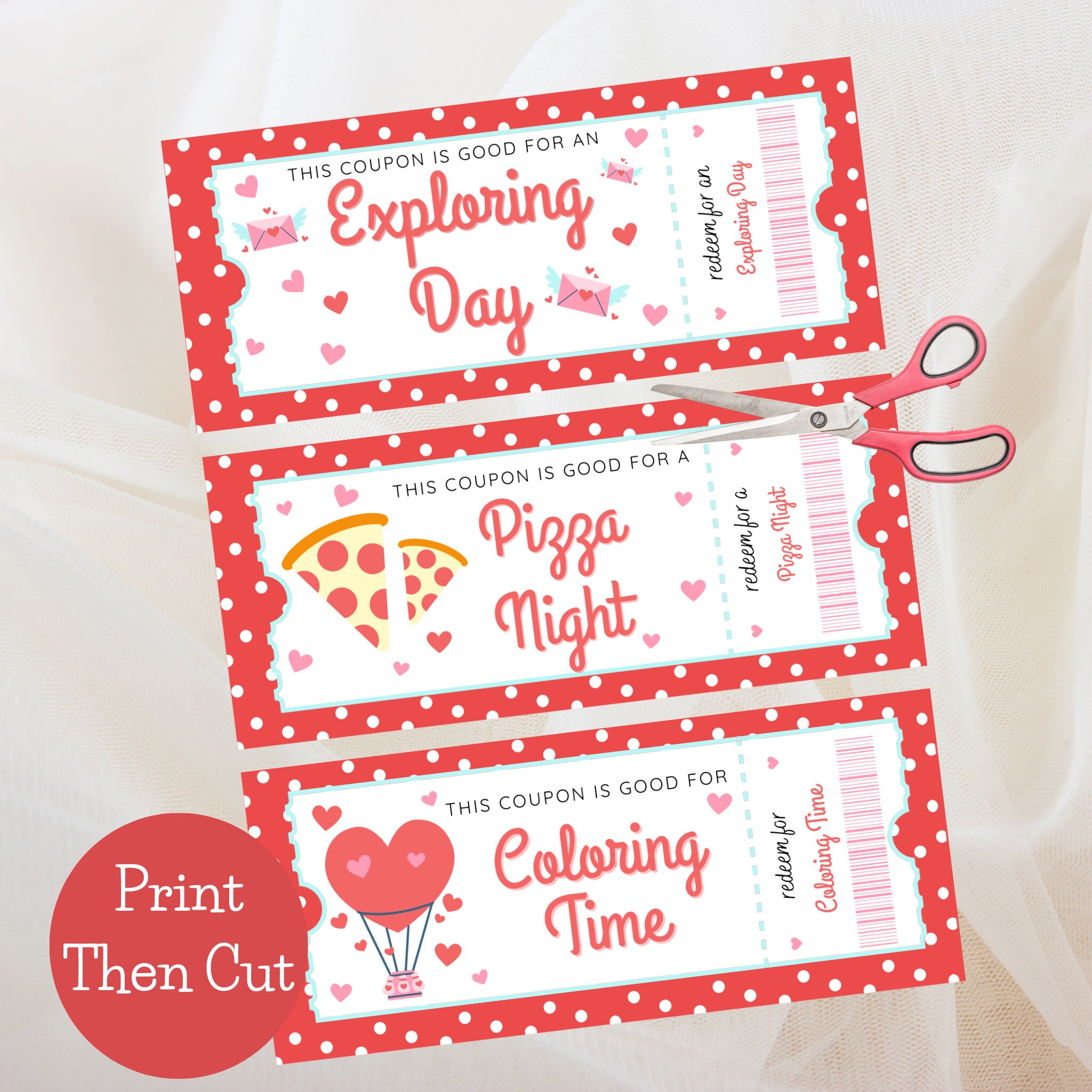 Editable, Kids Valentine Coupon, Valentines Day Coupons,valentine ...