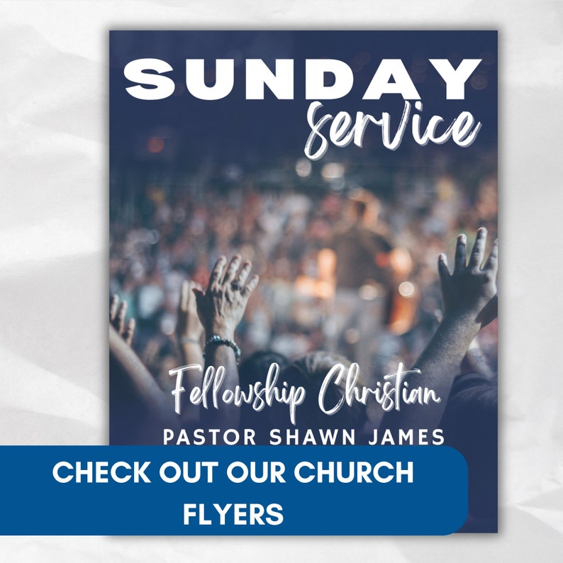 Church Social Media Templates: 25 Canva Editable Designs (digital ...